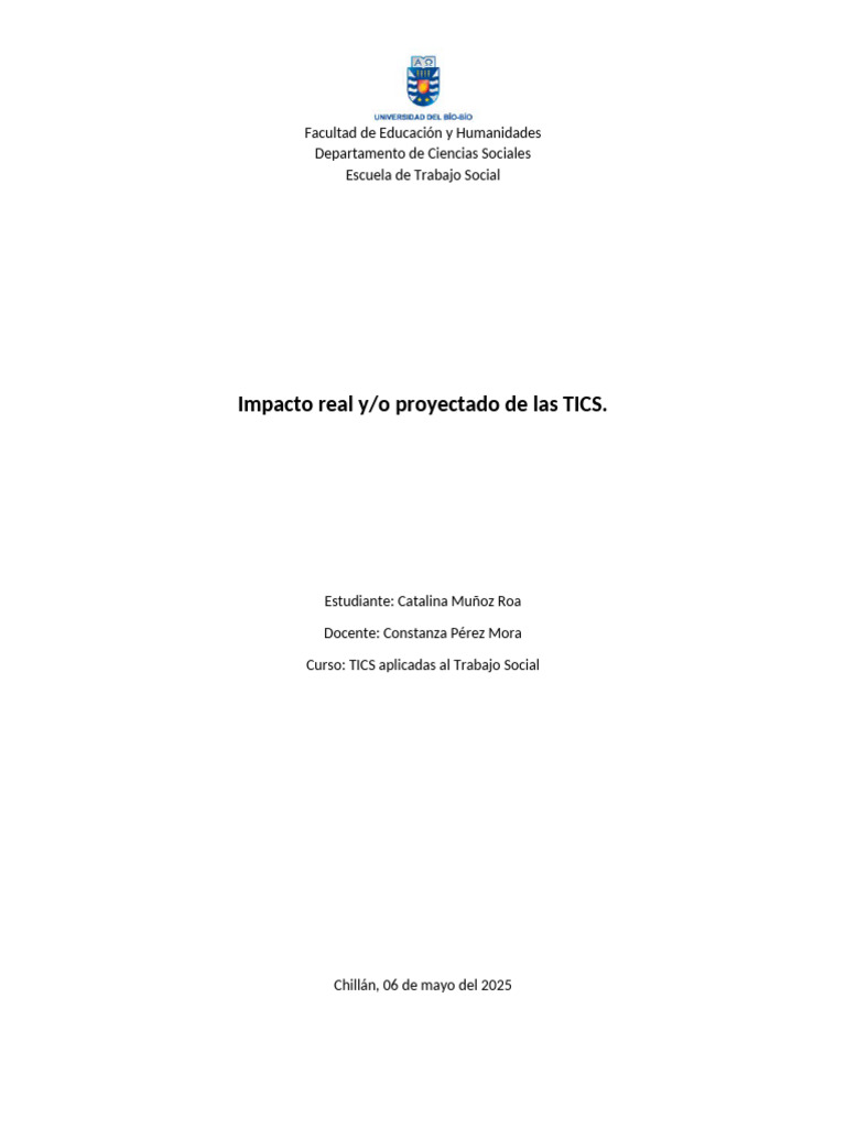 Impacto crítico de las TICS en sociedad | PDF | Tecnología de ...