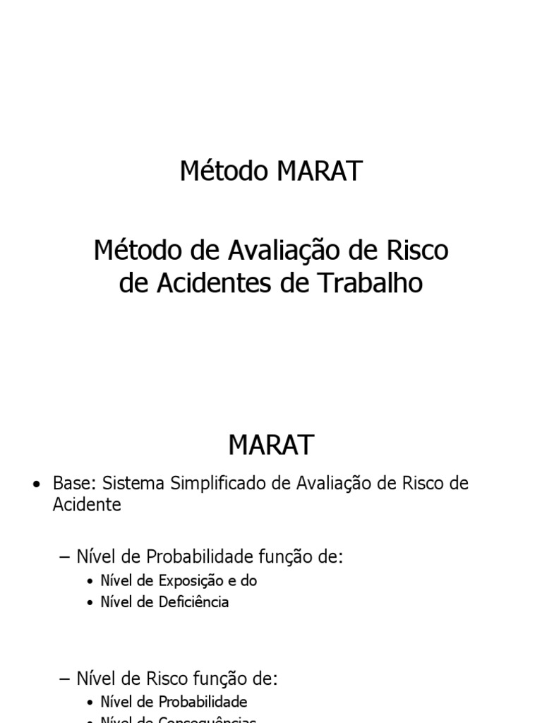 Método Marat | PDF | Probabilidade | Genética