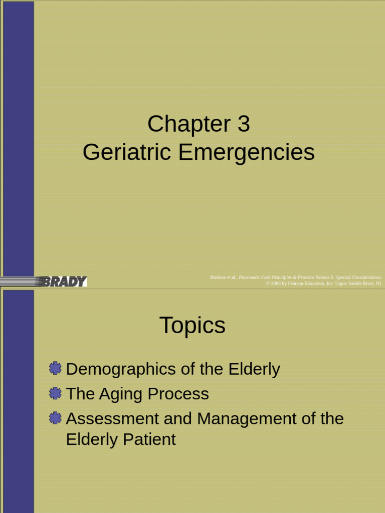 Presentación del manual de rescate.Bledsoe_V5_ch03 | PDF | Geriatrics ...