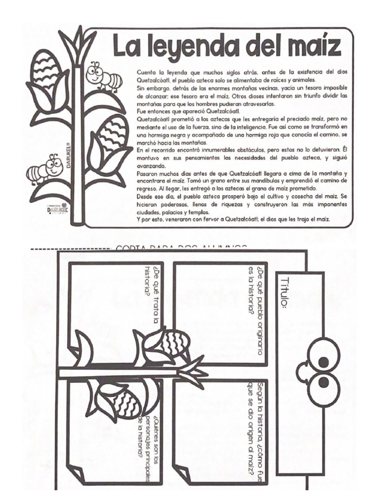 La Leyenda Del Maíz | PDF