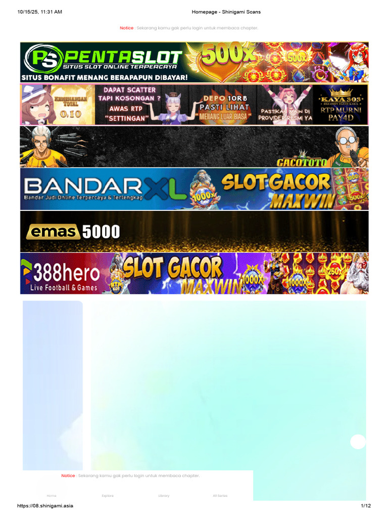 Homepage - Shinigami Scans | PDF