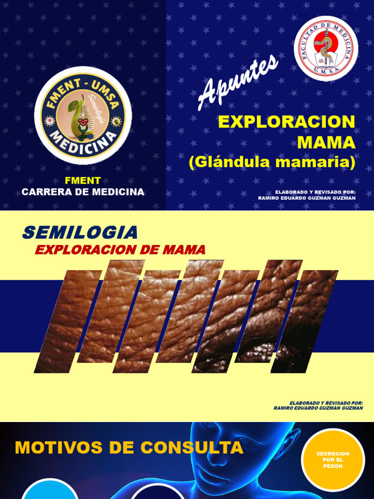 Exploracion Mama | PDF | Pecho | Sistema linfático