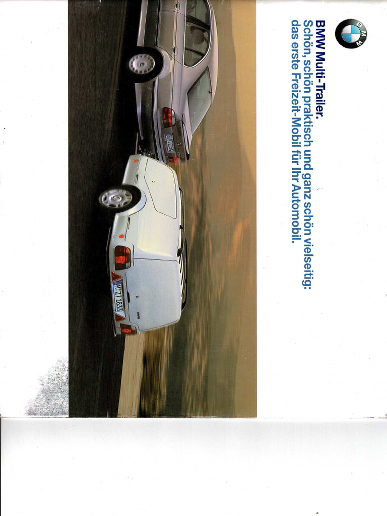 Document Technique BMW Remorque | PDF
