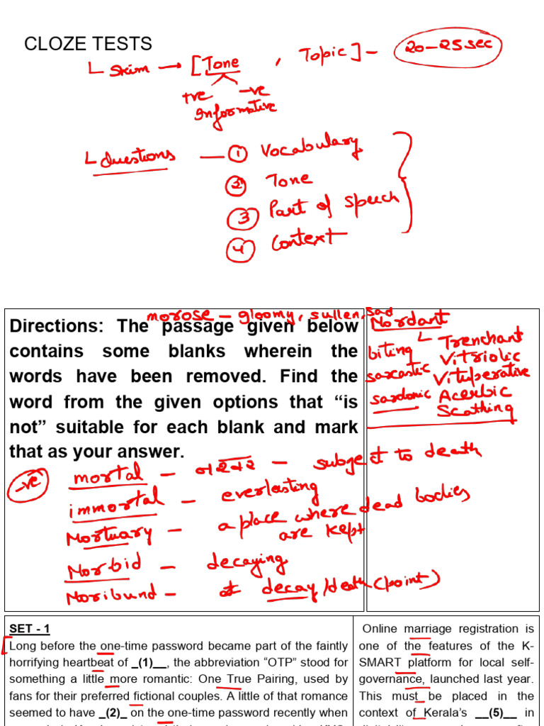 Cloze Tests for Vocabulary and Context | PDF | Women's Health | Phishing