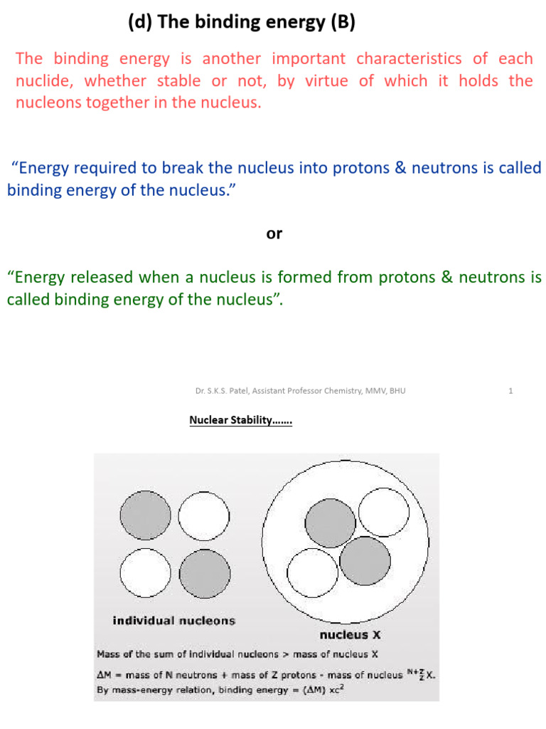 Lecture 2_Nuclear Chemistry | PDF | Atomic Nucleus | Chemistry