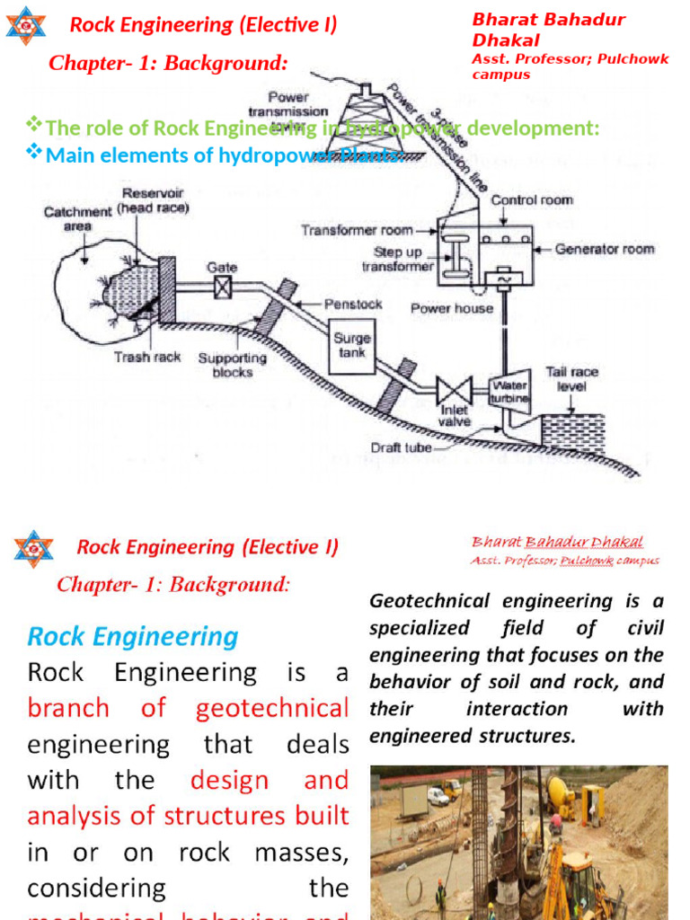 Rock Engineering in Hydropower Plants | PDF | Power Station | Electric ...