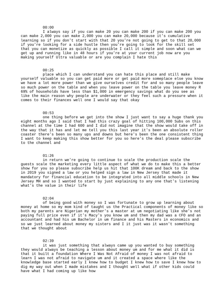 NoteGPT_The Money Expert_ How to BREAK the Poverty Cycle & Be a 9-5 ...