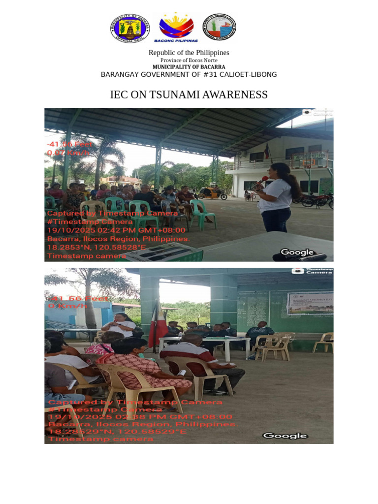 Iec On Tsunami Awareness | PDF