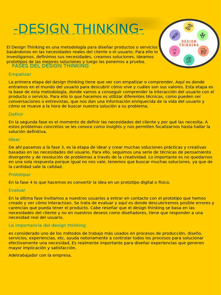 Design Thinking y Lean Canvas | PDF | El pensamiento de diseño | Economias