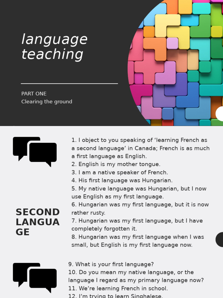 Understanding Second Language Acquisition | PDF | Language Acquisition ...