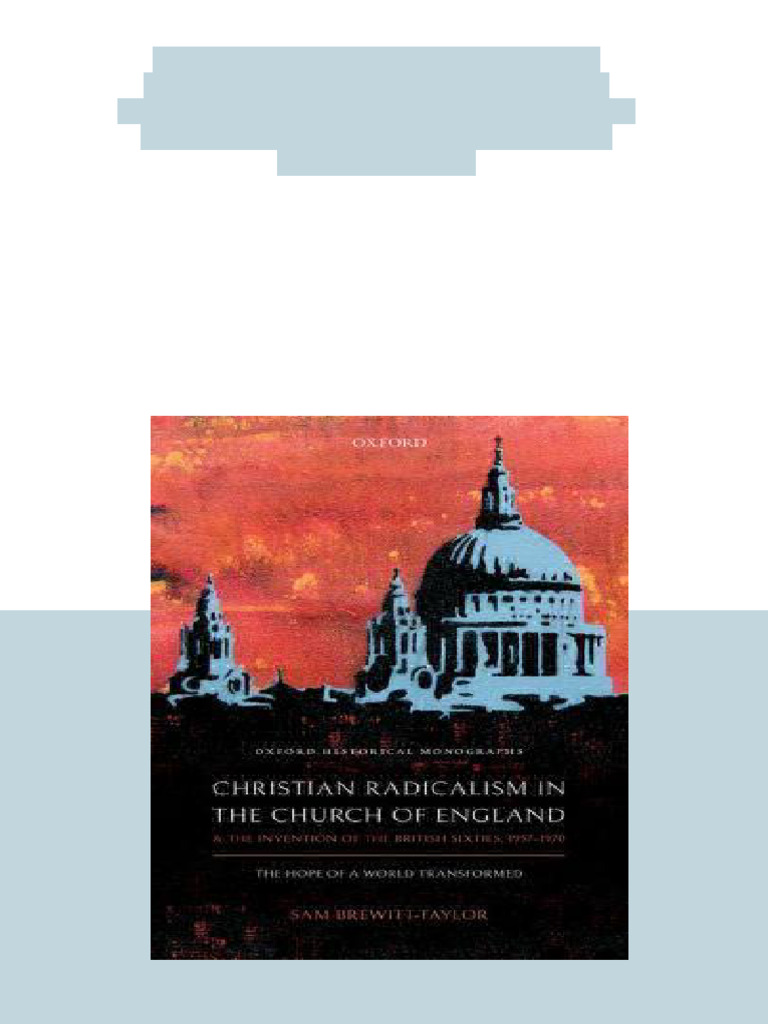 (Ebook) Christian Radicalism in the Church of England and the Invention ...