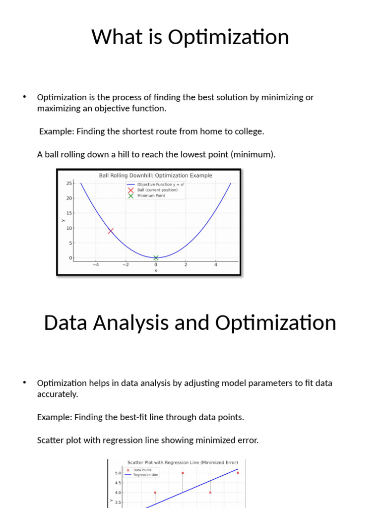 Understanding Optimization in Data Science | PDF | Support Vector Machine | Least Squares