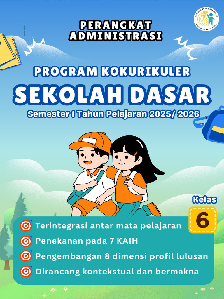 Program Kokurikuler Kelas 6 | PDF