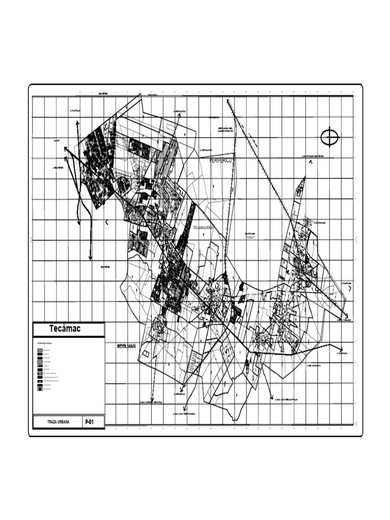Mapa de Tecámac para Imprimir | PDF