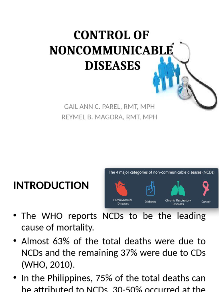10. Control of Ncd | PDF | Cancer | Chronic Obstructive Pulmonary Disease