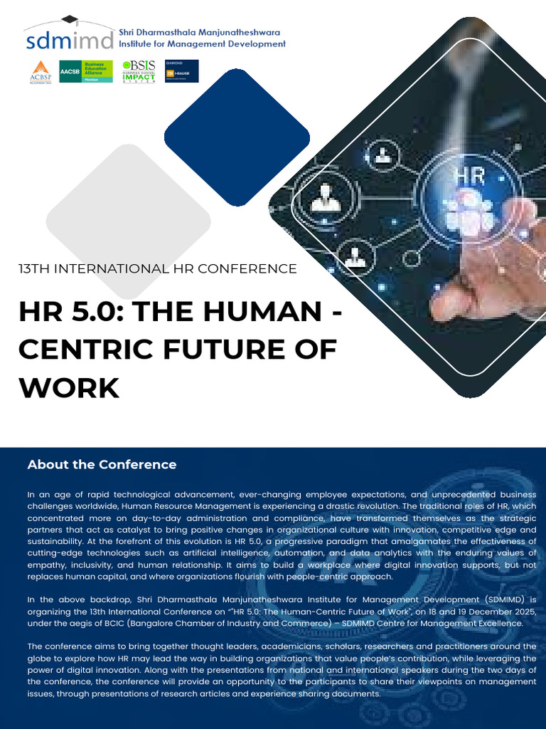 HR Conference Brochure 2025 | PDF | Human Resource Management | Analytics