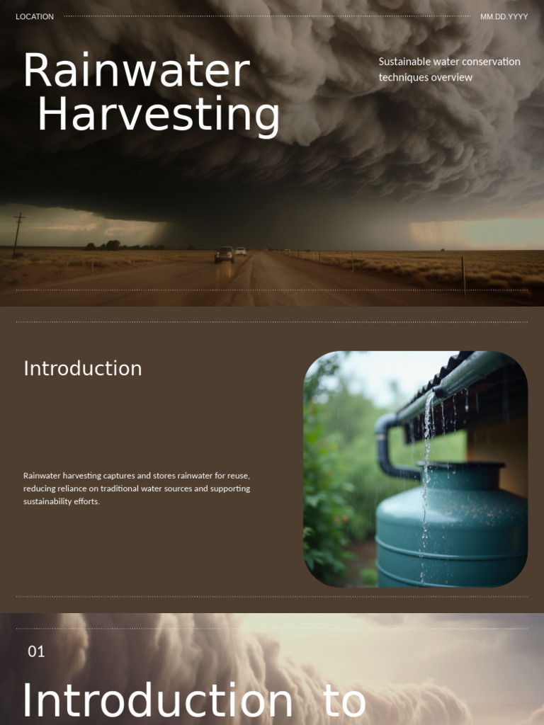 Rainwater Harvesting 2 | PDF | Water Conservation | Water