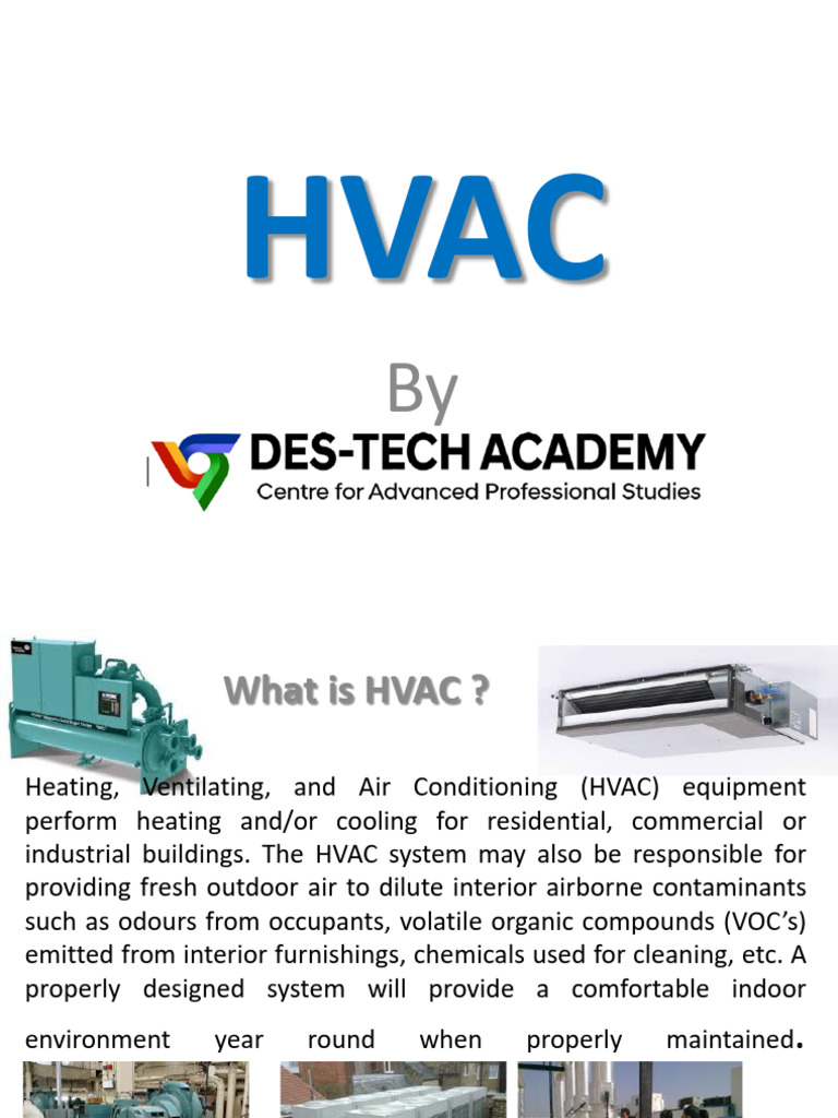 Hvac Notes For Engineers | PDF | Air Conditioning | Duct (Flow)
