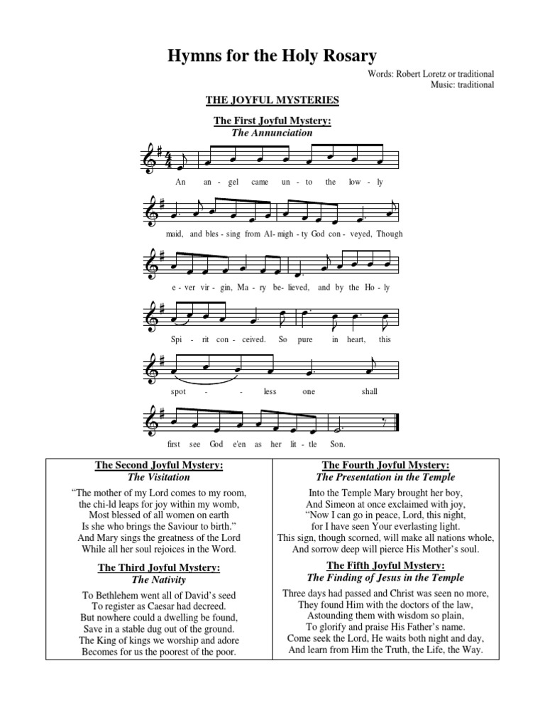 Rosary Hymns 3 | Rosary | Jesus