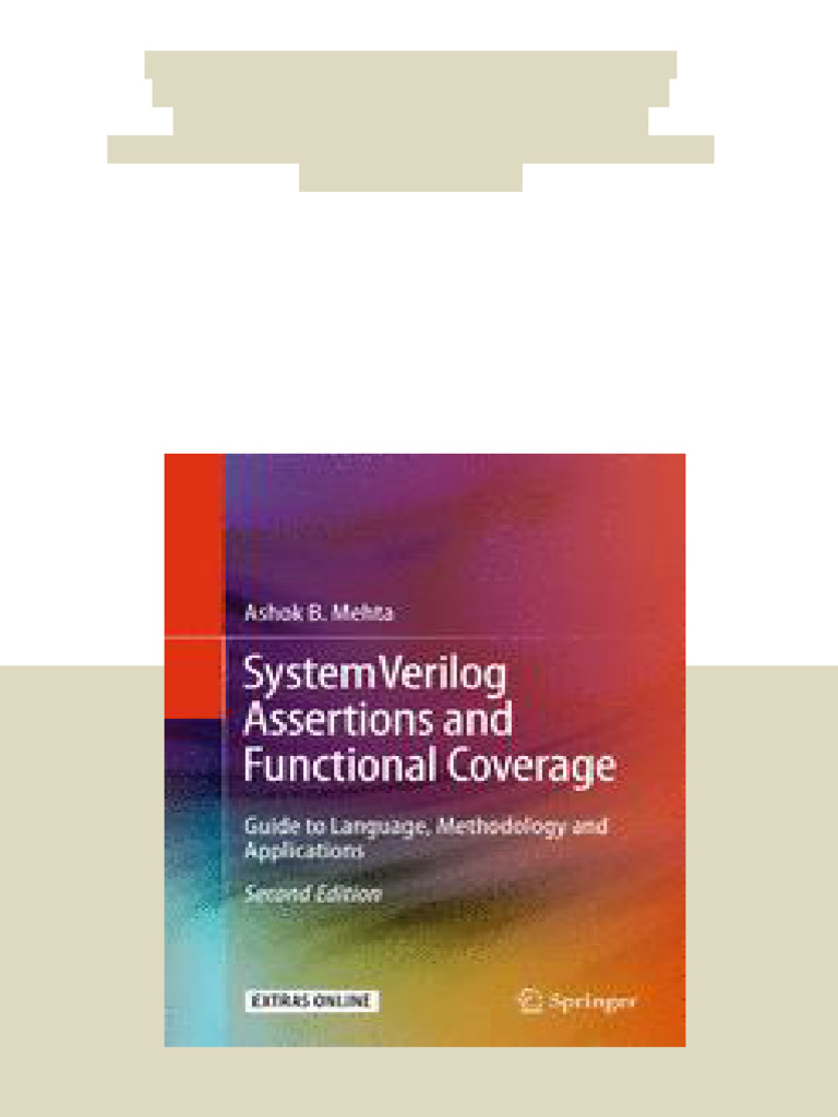 (Ebook) SystemVerilog Assertions and Functional Coverage: Guide to Language, Methodology and ...