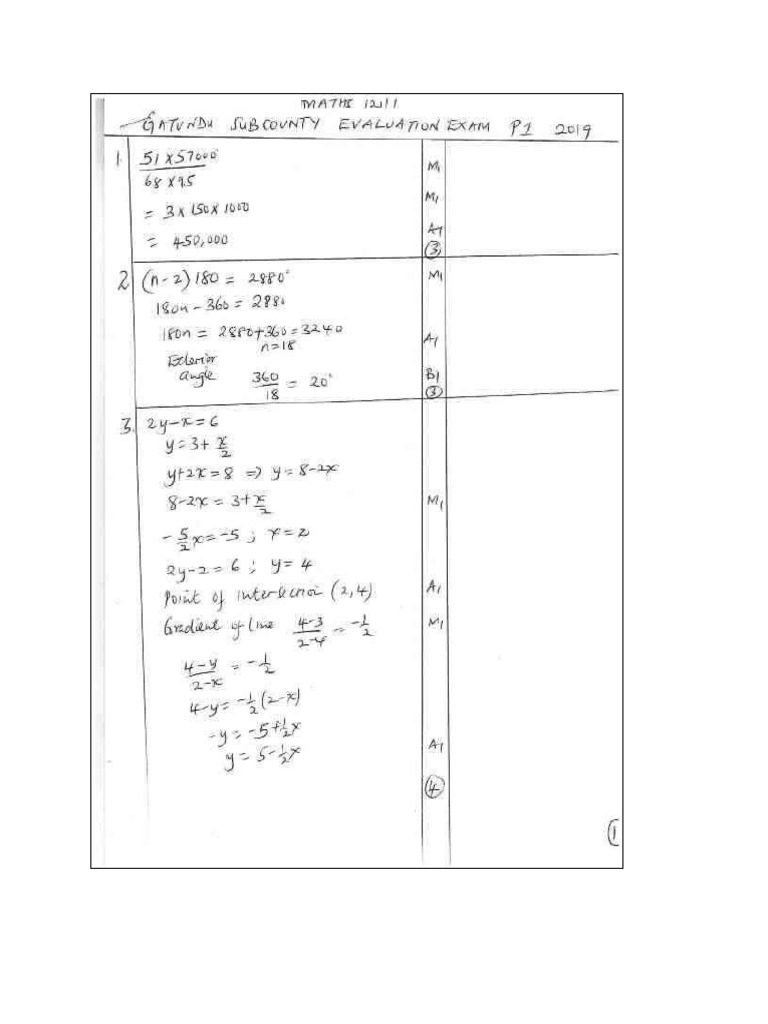 GS Math PP1 MS | PDF