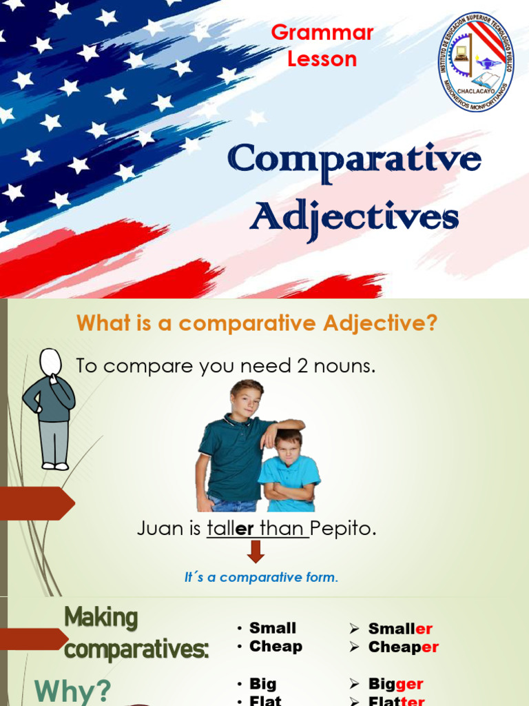 Comparatives Adjectives | PDF | Adjective | Linguistic Typology