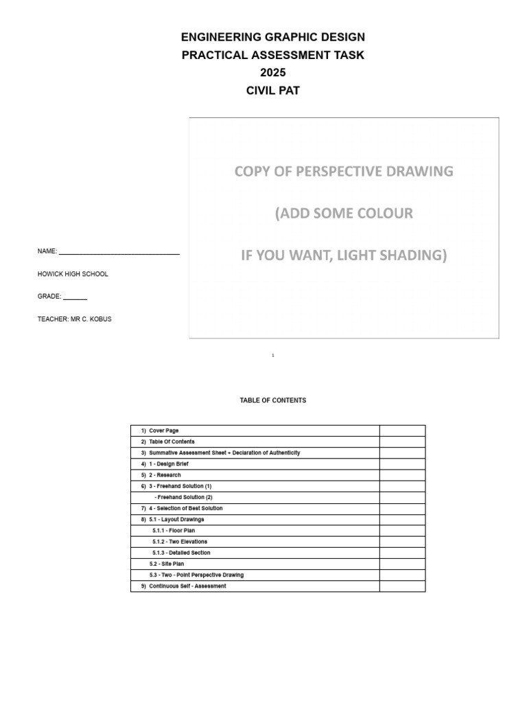 Egd Pat - S. Zondi Gr. 11 - Phase 1 | PDF