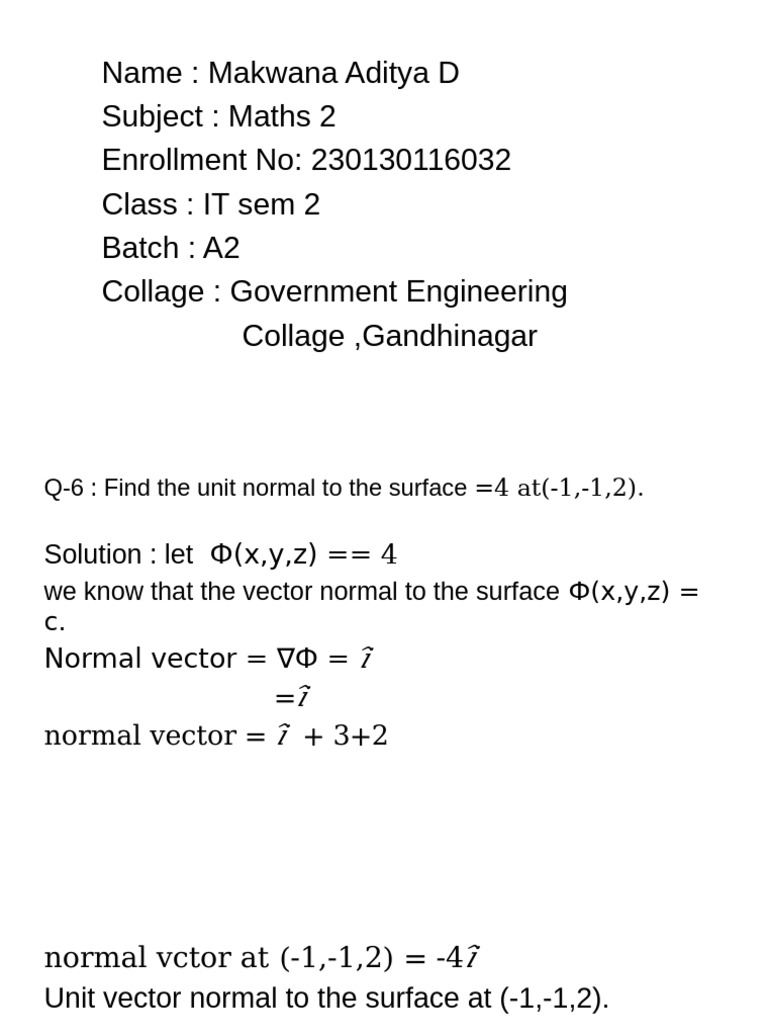 Maths 2 | PDF