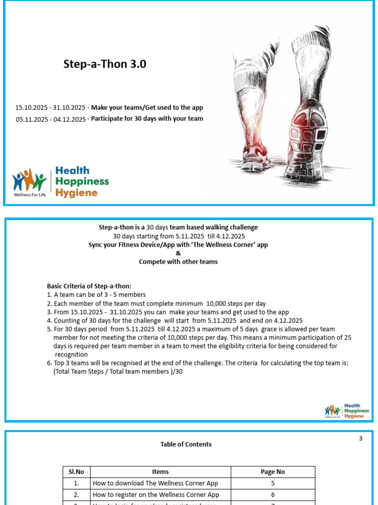Enrollment Process & FAQ's (Step-A-thon) | PDF | Fitbit | Smart Devices