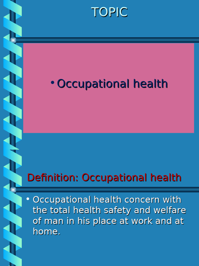 Occupational Health Nursing | PDF | Occupational Safety And Health ...