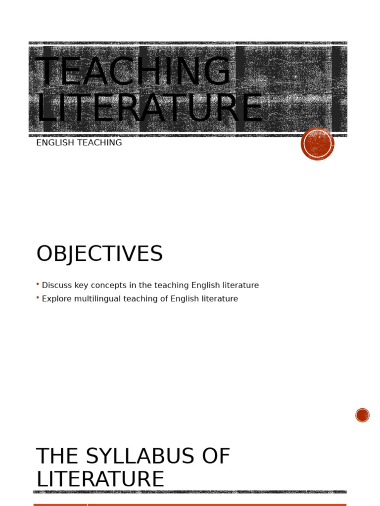 Teaching English Literature Multilingually | PDF | Multilingualism | Poetry