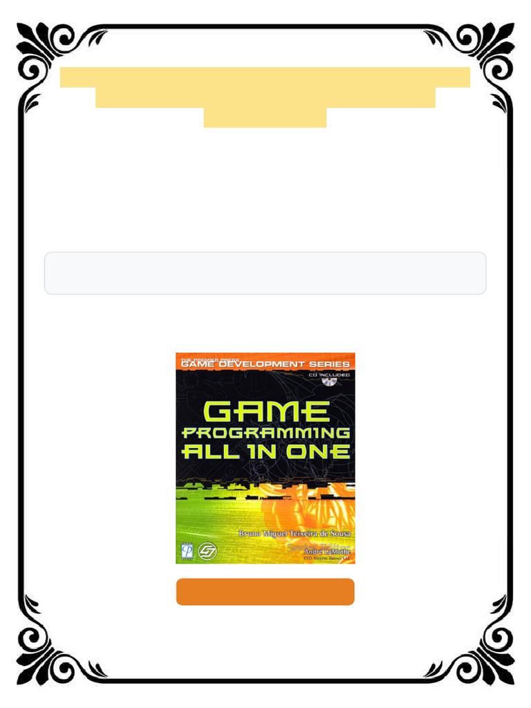Game Programming All in One 1st Edition by Bruno Miguel Teixeira de ...