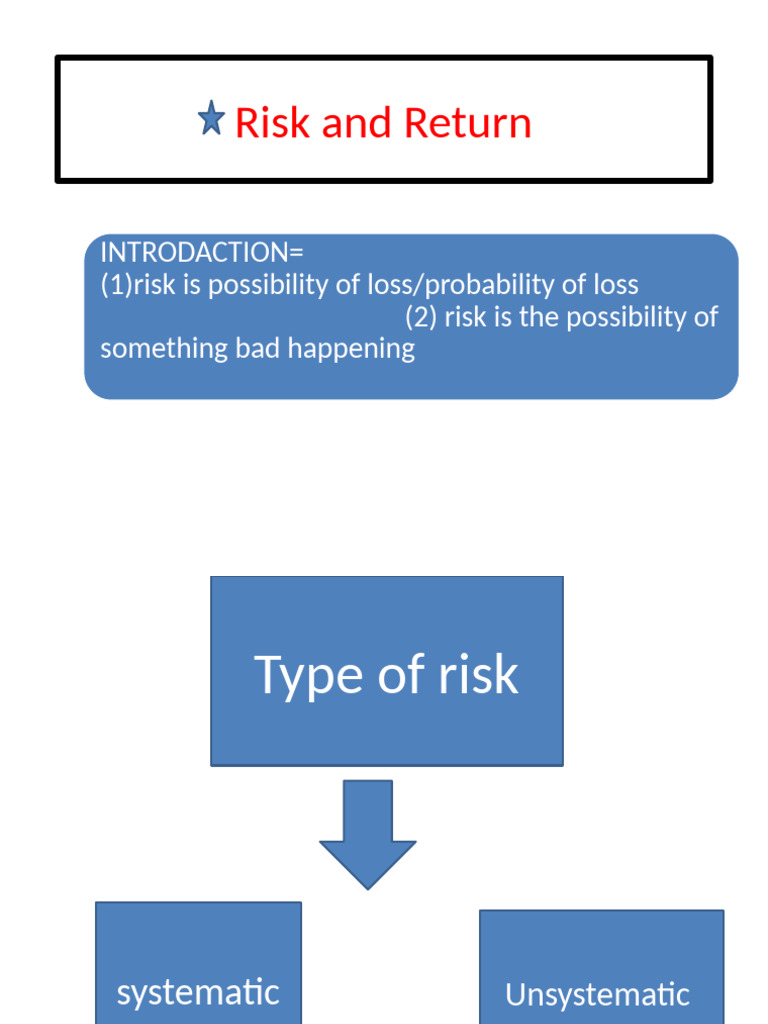 Risk and Return | PDF