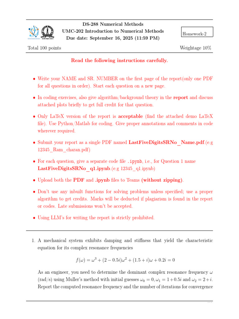Assignment2 2 HBOV | PDF | Interpolation | Algorithms And Data Structures