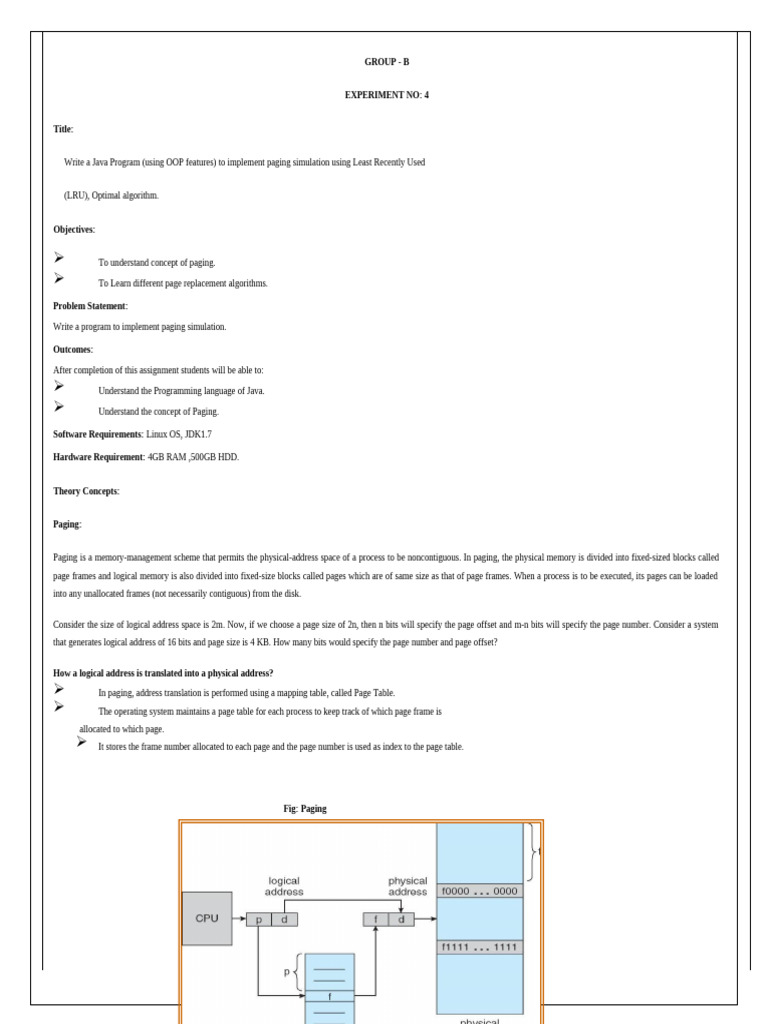 Lab Assignment 4 SPOS | PDF | Computer Programming | Computer Hardware