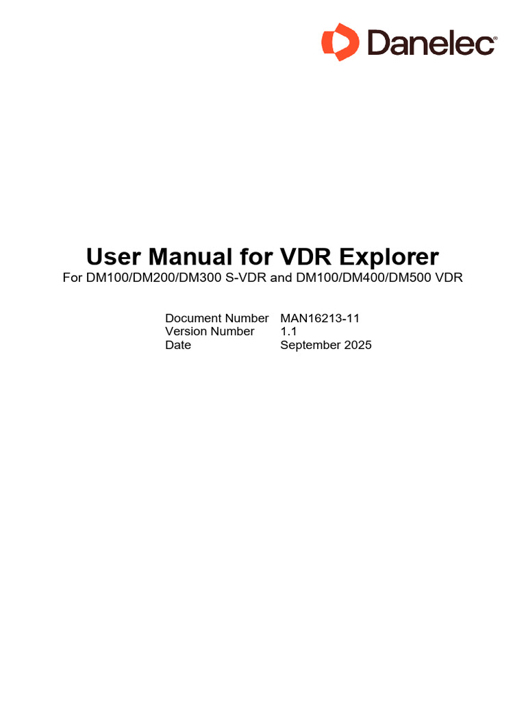VDR Explorer User Manual for DM Series | PDF | Backup | Usb