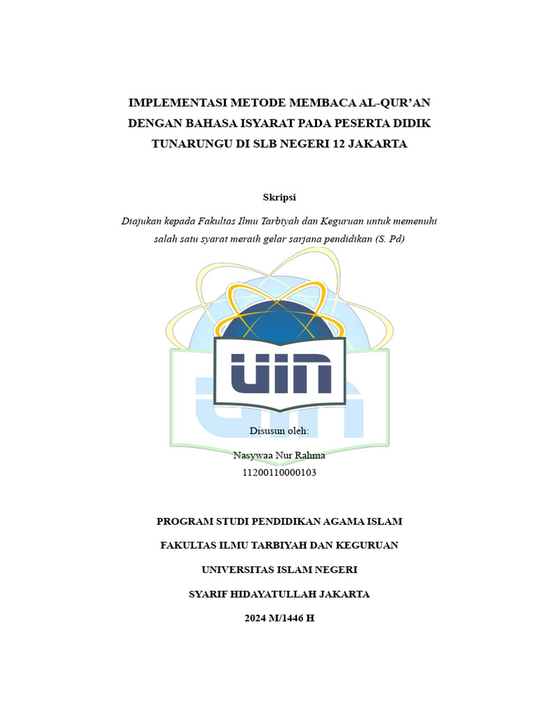 Nasywaa Nur Rahma Watermark | PDF