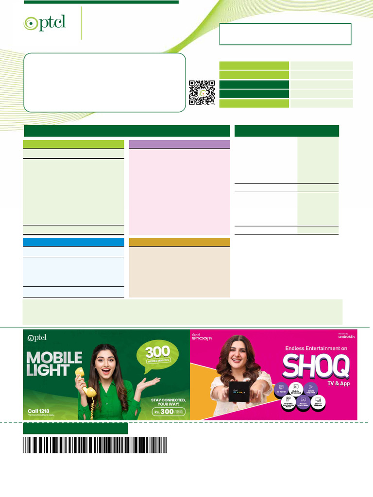 Monthly Bill | PDF | Service Industries | Payments