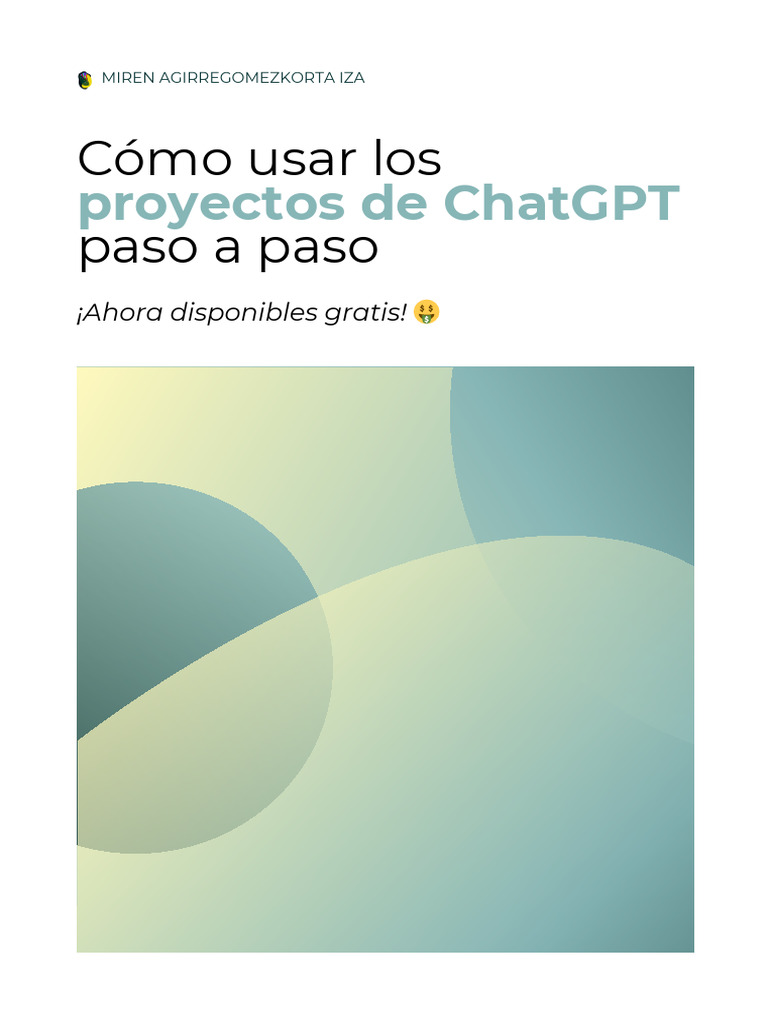 Proyectos Chats GPT | PDF | Chat en linea | Software