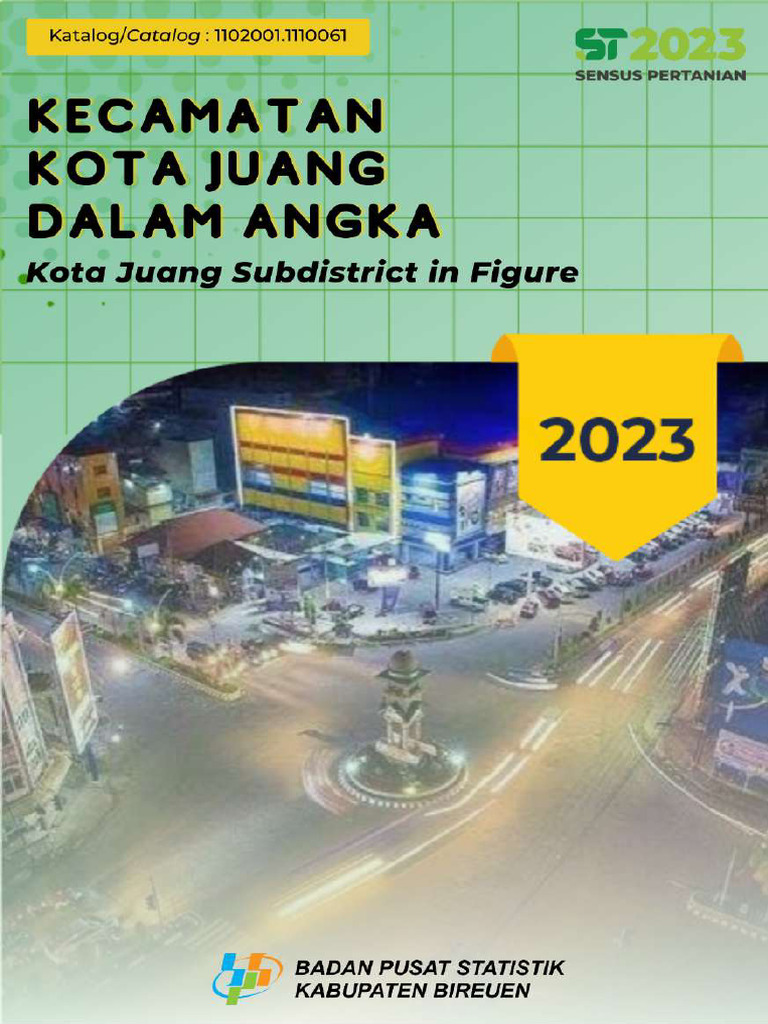 Kecamatan Kota Juang Dalam Angka 2023 | PDF