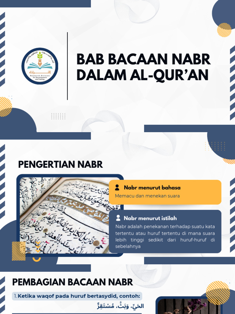 Bacaan Nabr dalam Al-Qur'an | PDF