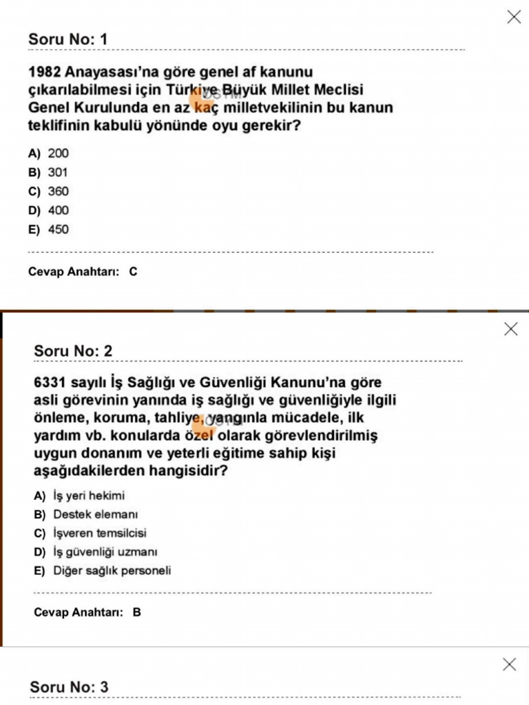 2024 ARALIK İYH SORULARI | PDF