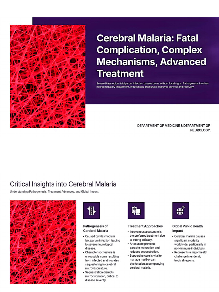 Cerebral Malaria CPC 1.11.25 | PDF