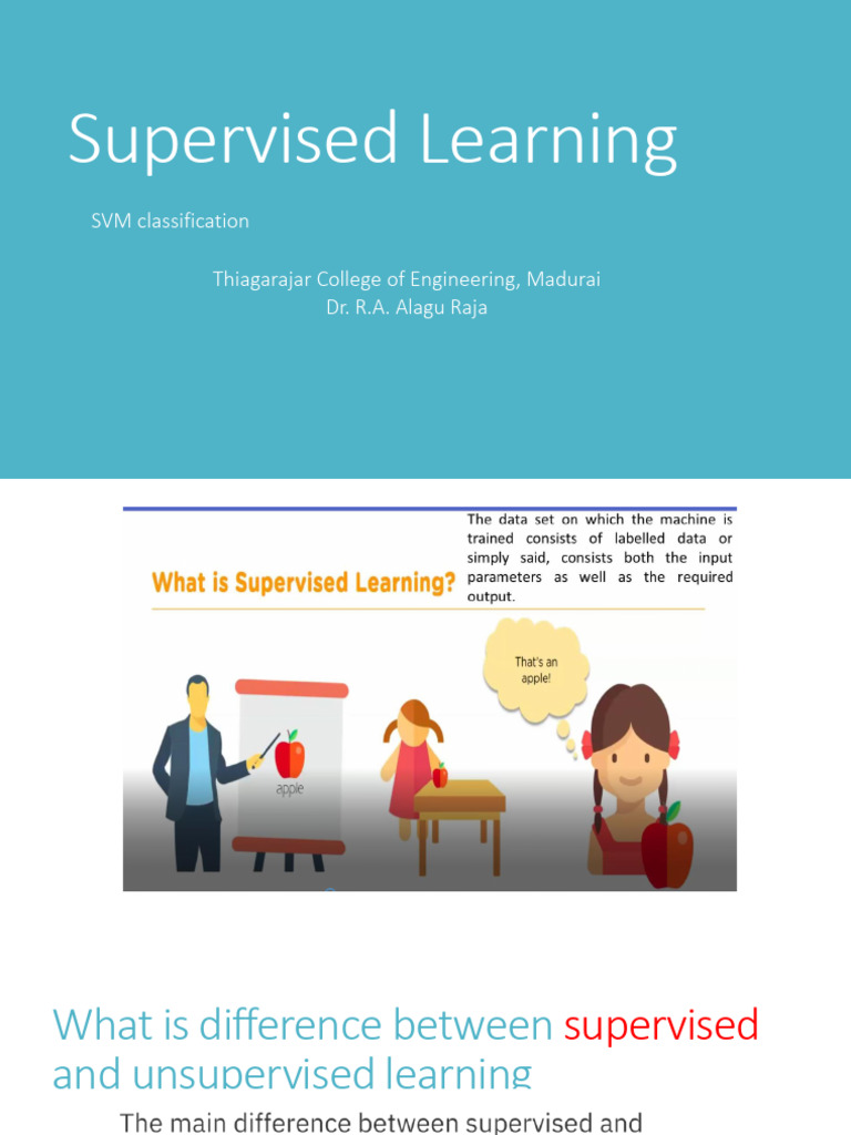 5.2 Supervised Learning - SVM Classifier | PDF | Support Vector Machine ...
