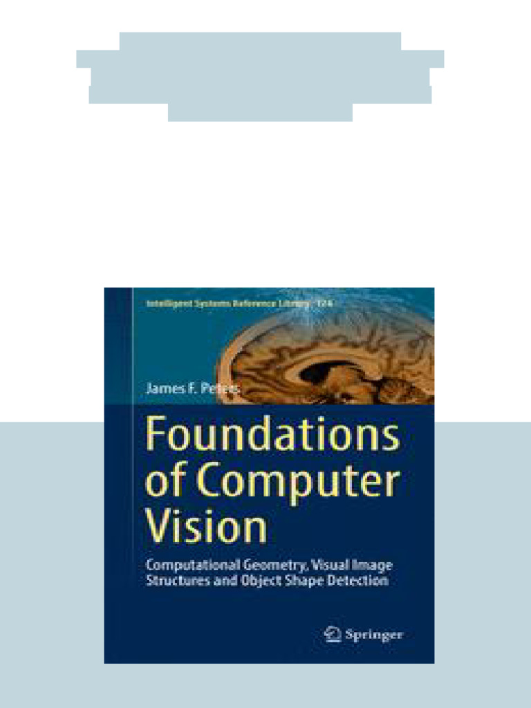 (Ebook) Foundations of Computer Vision: Computational Geometry, Visual ...