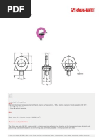 DIN 580 Lifting Eye Bolts Guide | PDF | Metalworking | Building Engineering