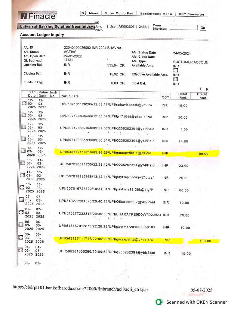 Bank Statement | PDF