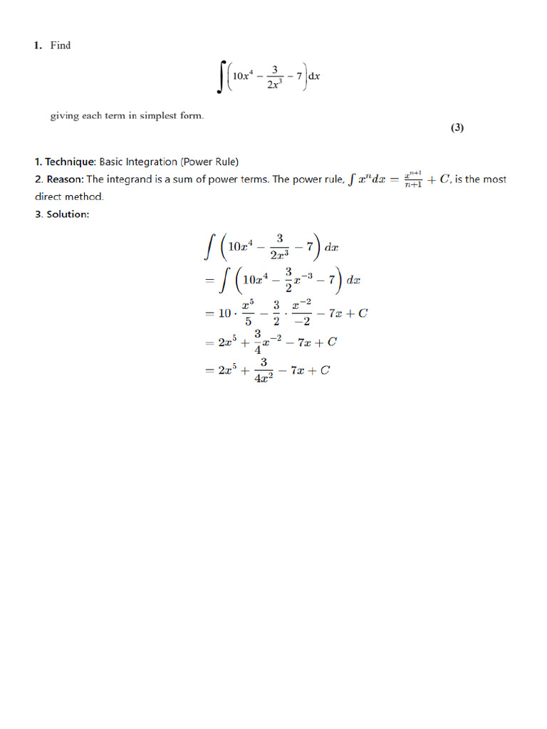 Past Paper AS Maths Edexcel | PDF