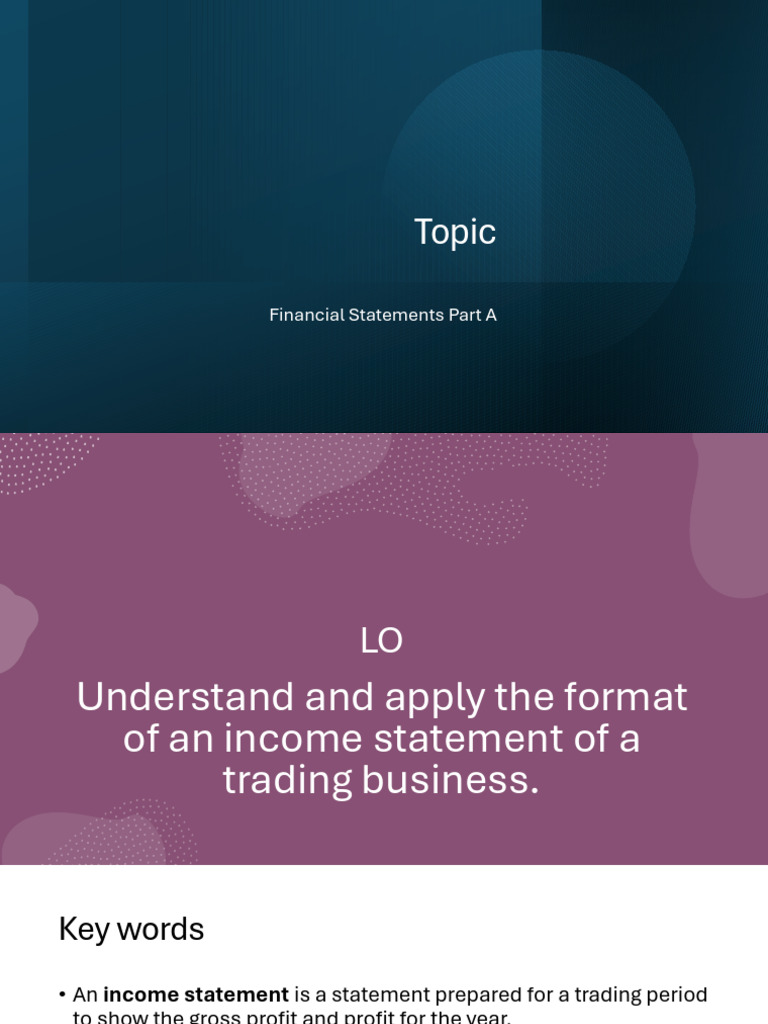 Income Statement Examples | PDF | Income Statement | Cost Of Goods Sold