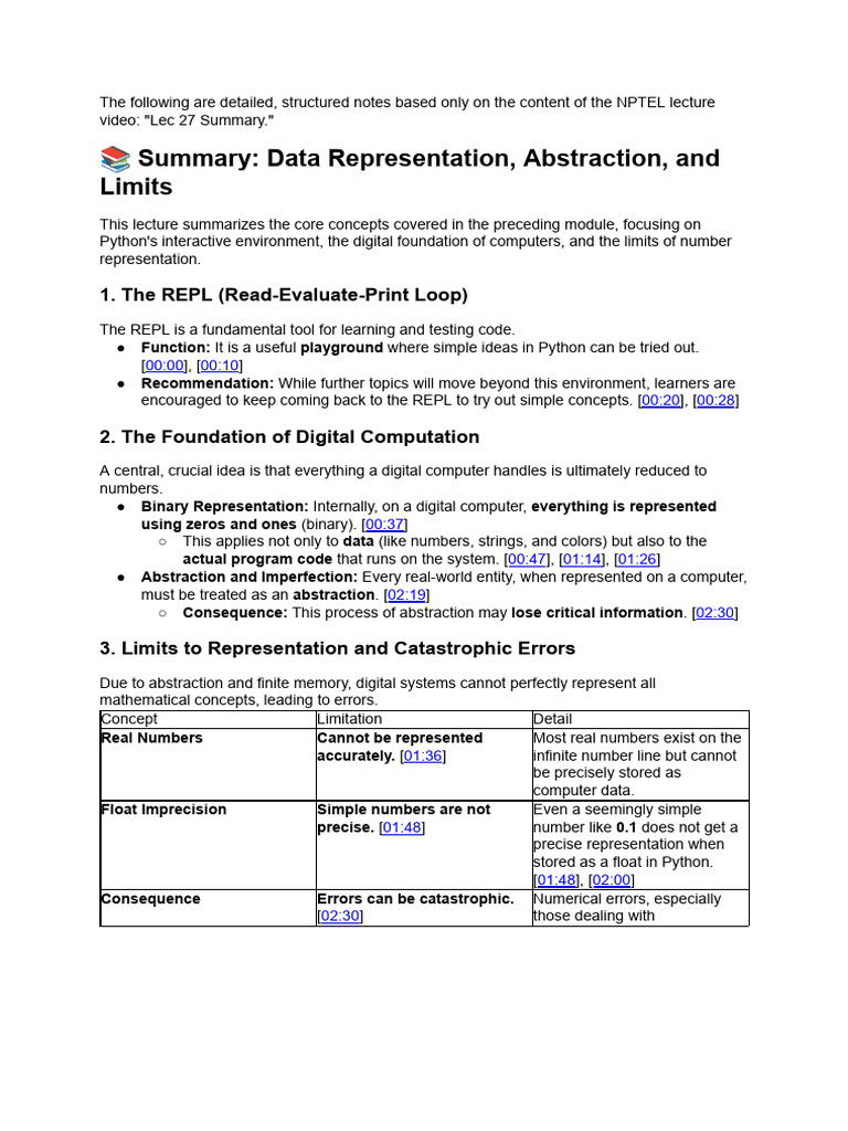 lec 2 27 | PDF | Abstraction (Computer Science) | Mathematics
